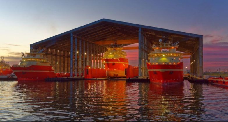 Ship to house offshore wind technicians being built in Louisiana’s oil ...