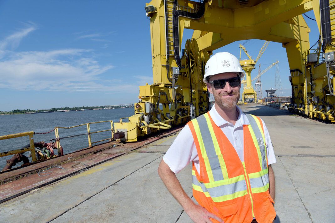 Louisiana’s first wind turbine arrives at Avondale Global Gateway